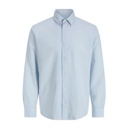 Jack & Jones Jack & Jones Junior Button Up Shirt 'JJEBreeze' boy size 152 Light blue
