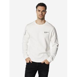Koroshi Sweatshirt Herren Gr&ouml;&szlig;e L schwarz / naturwei&szlig;