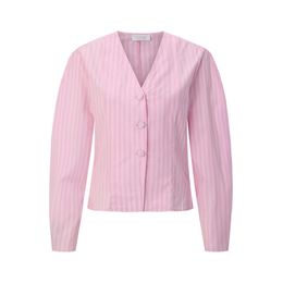 Rich & Royal Rich & Royal Bluse Damen Gr&ouml;&szlig;e L ros&eacute; / wei&szlig;