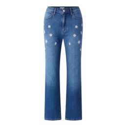 Rich & Royal Rich & Royal Jeans Damen Gr&ouml;&szlig;e 26 blue denim / gelb / wei&szlig;