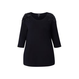 Ulla Popken Shirt Damen Gr&ouml;&szlig;e XXXL/4XL schwarz