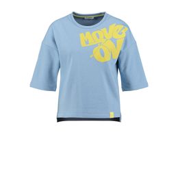 Key Largo T-Shirt 'Move on' Damen Gr&ouml;&szlig;e XXL hellblau / zitrone