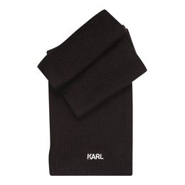 K by KARL LAGERFELD Karl Lagerfeld Schal Damen Gr&ouml;&szlig;e One Size schwarz / wei&szlig;