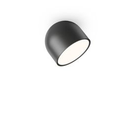Vibia Plusminus Solo 6333 Semi‑Recessed Ceiling Black 3000K On/Off