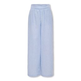 ONLY GIRLS Pants 'KOGSmilla' girl size 164 Sky blue / White