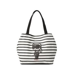 K by KARL LAGERFELD Karl Lagerfeld Shopper 'IKON' Damen Gr&ouml;&szlig;e One Size rot / schwarz / wei&szlig;