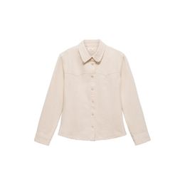 Mango Bluse 'Salome' Damen Gr&ouml;&szlig;e M beige