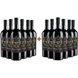 Ettore Galasso 6+6 Paket Lampasso Nero Montepulciano 2025 - Abruzzen &ndash; Probierpaket DOC