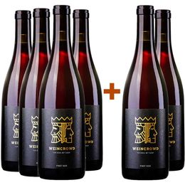WEINCROWD 4+2 Paket Pinot Noir Sp&auml;tburgunder 2020 Trocken - Rheinhessen &ndash; Probierpaket Qualit&auml;tswein