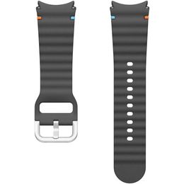 Samsung Uhrenarmband "Sport Band (S/M)", 19,5cm, grau, Kautschuk, Metall, Uhrenarmb&auml;nder