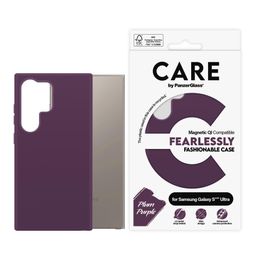 Handyh&uuml;lle "Magnetic QI Fearlessly Fashionable Case f&uuml;r Samsung Galaxy S25 Plus", B:11cm H:2,5cm T:20cm, lila, CARE BY PANZERGLASS, H&uuml;llen,