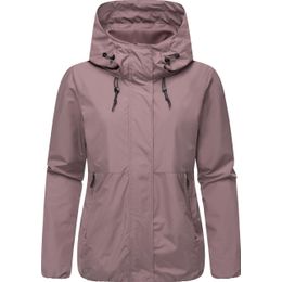Ragwear Damen Outdoorjacke "Sunniva Light", lila, Basic, Gr. L, Obermaterial: 100% Polyester; Innenfutter: 100% Polyester, Jacken, Wasserdichte und
