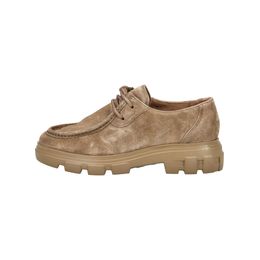 Paul Green Damen Schn&uuml;rschuh "Paul Green Halbschuhe Veloursleder", Gr. 42antelope, Veloursleder, Schuhe