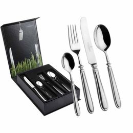 Besteck-Set "Tafelbesteck inkl. Besteckbox Landhaus 24er Set silber", 24 tlg., silber, PICARD & WIELP&Uuml;TZ SOLINGEN, Essbesteck-Sets,