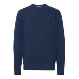FQ1924 Herren Longpullover "Sweatshirt FQAldwin", blau, Gr. M, Obermaterial: 80% Baumwolle CO. 20% Polyester PES., Sweatshirts