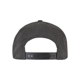 Flexfit Damen Snapback Cap "Flexfit Unisex Retro Cotton Blend Snapback"schwarz heather, unifarben, 60% Baumwolle, 40% Polyester, Caps