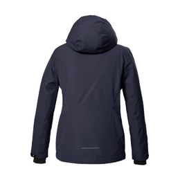 Killtec M&auml;dchen Funktionsjacke "KOW 356 GRLS JCKT", blau, Gr. 128, Oberstoff: 88% Polyester, 12% Baumwolle, Futter: 100% Polyester, Wattierung: 100%