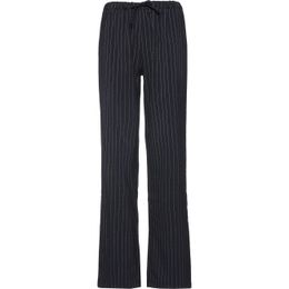 DEF Damen Chinos "DEF DEF Lara Chinos"dunkelblau pinstripe, Gr. M, gestreift, 64% Polyester, 33% Viskose, 3% Elasthan, Hosen