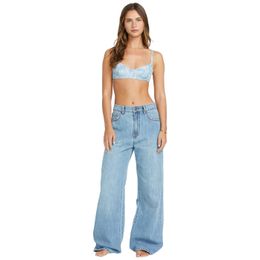 Billabong Damen Gerade Jeans "Washed By The Sun", blau, Gr. 28, Obermaterial:100% Baumwolle;, Jeans