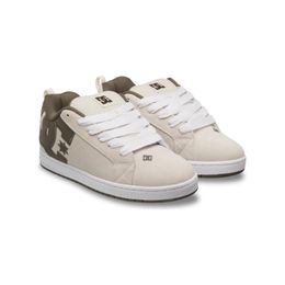 DC Shoes Damen Sneaker "Court Graffik", Gr. 12,5, gr&uuml;n, 57.05% Leder, 28.2% Synthetikmaterial, 13.87% Polyester, 0.88% Textil, Schuhe