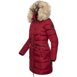 Navahoo Damen Steppmantel "Paula", rot, Gr. XS, Oberstoff: 100% Polyester; Futter: 100% Polyester; Wattierung: 100% Polyester; &Auml;rmelfutter: 100%