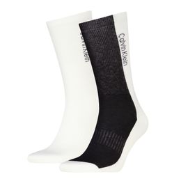 Calvin Klein Herren Sportsocken "CK MEN SOCK SPORT"schwarz, wei&szlig;, Materialmix, Socken, atmungsaktiv, feuchtigkeitsregulierend