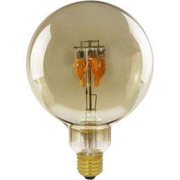Segula LED-Filament "LED Globe 125 down smokey grau, E27", L:18cm &Oslash;:12,5cmsmokey, Leuchtmittel
