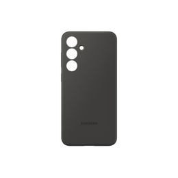 Samsung Handyh&uuml;lle "Silicone Case f&uuml;r Samsung Galaxy S24 FE", B:9cm H:1,5cm T:19,5cm, schwarz, H&uuml;llen, Backcover, Schutzh&uuml;lle, Handyschutzh&uuml;lle,