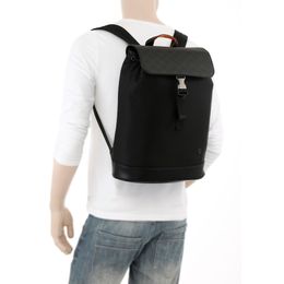 Valentino Handbags VALENTINO BAGS Cityrucksack "NEMESYS"schwarz, Textil, Basic, Rucks&auml;cke, Freizeitrucksack mit &Uuml;berschlag