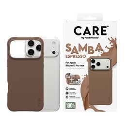Handyh&uuml;lle "Samba MagSafe Case f&uuml;r Apple iPhone 17 Pro Max", Apple iPhone 17 Pro Maxbraun, CARE BY PANZERGLASS, H&uuml;llen, Backcover, Schutzh&uuml;lle,