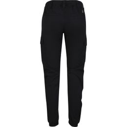 Brandit Damen Cargohose "Brandit Brandit Women Melina Pants", schwarz, Gr. L, unifarben, 98% Baumwolle, 2% Elasthan, Hosen