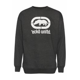 Ecko Unltd. Herren Rundhalspullover "Ecko Unltd. Ecko Unltd. BASE Crewneck"charcoal, Gr. S, mehrfarbig, 80% Baumwolle, 20% Polyester, Pullover