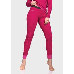 Sch&ouml;ffel SCH&Ouml;FFEL Damen Funktionshose "Ski Merino Sport Pants long W", pink, Gr. XL, Oberstoff: 43% Lyocell, 34% Wolle, 23% Nylon, Hosen