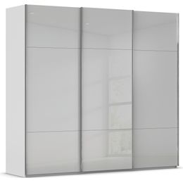 Schwebet&uuml;renschrank Rauch, B:242cm H:223cm T:68cm, grau, Holzwerkstoff, Schr&auml;nke, "Kleiderschrank Schrank Garderobe Schlafzimmerschrank CONTIDO", aus