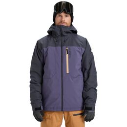 Quiksilver Herren Snowboardjacke "Dawson"graystone, Gr. S, Obermaterial: 100% Polyester;, Jacken