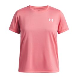 Under Armour Kinder Trainingsshirt "UA TECH SSC"bittersweet pink,, wei&szlig;, Gr. M, Obermaterial: 100% Polyester, Shirts, lockere Passform, Kurzarm, f&uuml;r