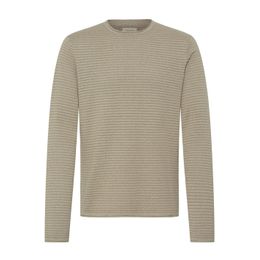 Blend Herren Strickfleece-Pullover "Strickpullover BHBror", grau, Gr. XL, Obermaterial: 50% Polyacryl PAN. 50% Baumwolle CO., Pullover