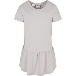 Urban Classics M&auml;dchen Shirtkleid "Urban Classics Damen Girls Valance Tee Dress"softlila, Gr. 122, unifarben, 100% Baumwolle, Kleider