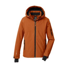 Killtec Jungen Skijacke "KSW 202 BYS SKI JCKT", braun, Gr. 164, Oberstoff: 100% Polyester, Futter: 100% Polyester, F&uuml;llung: 100% Polyester, Jacken,