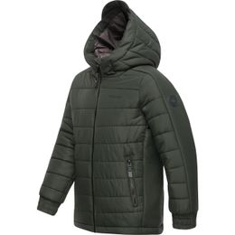 Ragwear Jungen Winterjacke "Coolio", gr&uuml;n, Gr. 128, Au&szlig;enmaterial: 100% Polyester; Innenfutter: 100% Polyester; Wattierung: 100% Polyester, Jacken,