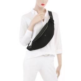 Valentino Handbags VALENTINO BAGS Bauchtasche "NEMESYS", schwarz, Polyester, Taschen, Crossbody Bag, G&uuml;rteltasche, Unisex Minibag