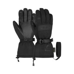 Reusch Damen Skihandschuhe "Falcon GORE-TEX", schwarz, Gr. 8, mehrfarbig, 91% Polyester, 8% Ziegenleder, 1% Elasthan, Handschuhe, mit wasserdichter