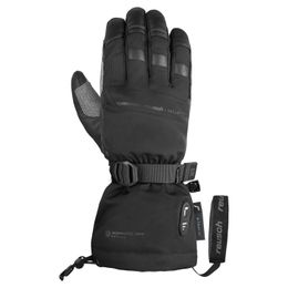 Reusch Damen Skihandschuhe "Advanced Heat R-TEX XT", schwarz, Gr. 6,5, mehrfarbig, 75% Polyester, 15% Ziegenleder, 10% Rindsleder, Handschuhe,