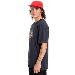 Quiksilver Herren T-Shirt "Ev Natural Smash", blau, Gr. S, Obermaterial: 70% Baumwolle, 30% Baumwolle., Shirts