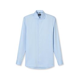 OLYMP Herren Businesshemd "OLYMP No. Six, super slim, Royal Kent"bleu, Gr. 46, 100% Baumwolle, Hemden