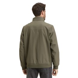 Tom Tailor Herren Blouson, gr&uuml;n, Gr. S, unifarben, Web, Obermaterial: 100% Polyester. Futter: 100% Polyester, Jacken, mit elastischem Bund