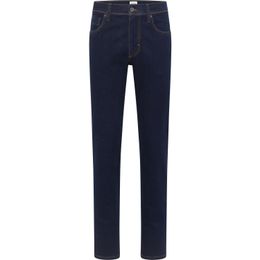 Mustang Herren Straight-Jeans "Herren Style Washington Straight"900 dunkelblau, Gr. 33, unifarben, Denim/Jeans, 99% Baumwolle, 1% Elasthan, Jeans
