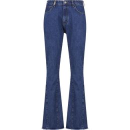 Bequeme Jeans 2Y STUDIOS "2Y Studios Milu Flared Basic Jeans", Herren, Gr. 29, Normalgr&ouml;&szlig;en, midblau, 100% Baumwolle, unifarben, Jeans