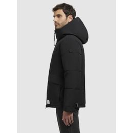 Khujo Herren Winterjacke "Gero-YM", schwarz, Gr. L, Material: 85% Polyester, 15% Baumwolle; Futter: 100% Polyester; Wattierung: 100% Polyester,