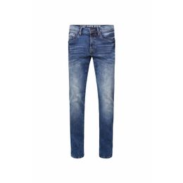 CAMP DAVID Herren Regular-fit-Jeans, blau, Gr. 32, vintage, Denim/Jeans, Material: 60% Baumwolle, 24% Polyester, 13% Lyocell, 3% Elasthan, Zusatz: